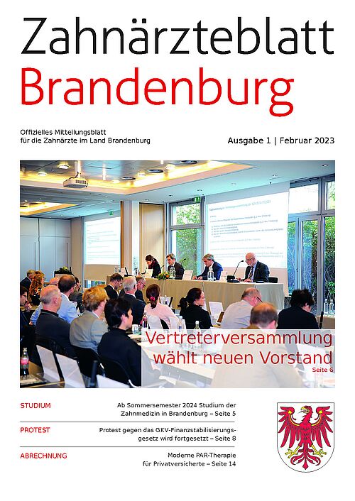 Zahnärzteblatt Brandenburg | Startseite