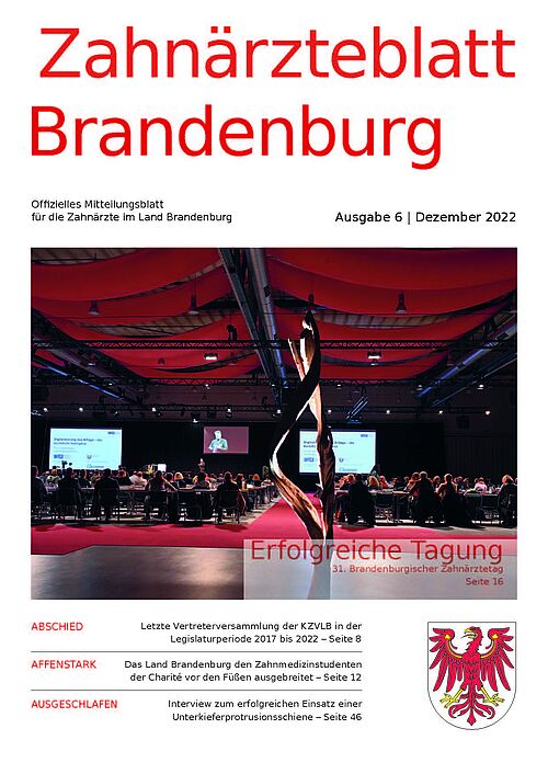 Zahnärzteblatt Brandenburg | Startseite