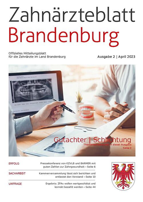 Zahnärzteblatt Brandenburg | Startseite