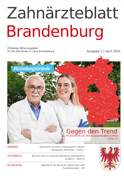 Zahnärzteblatt Brandenburg | Startseite